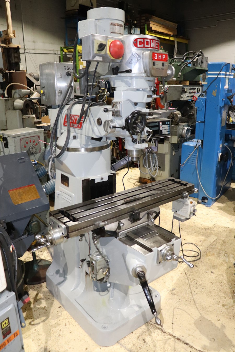 Mighty Comet Vertical Mill - 9" x 42"