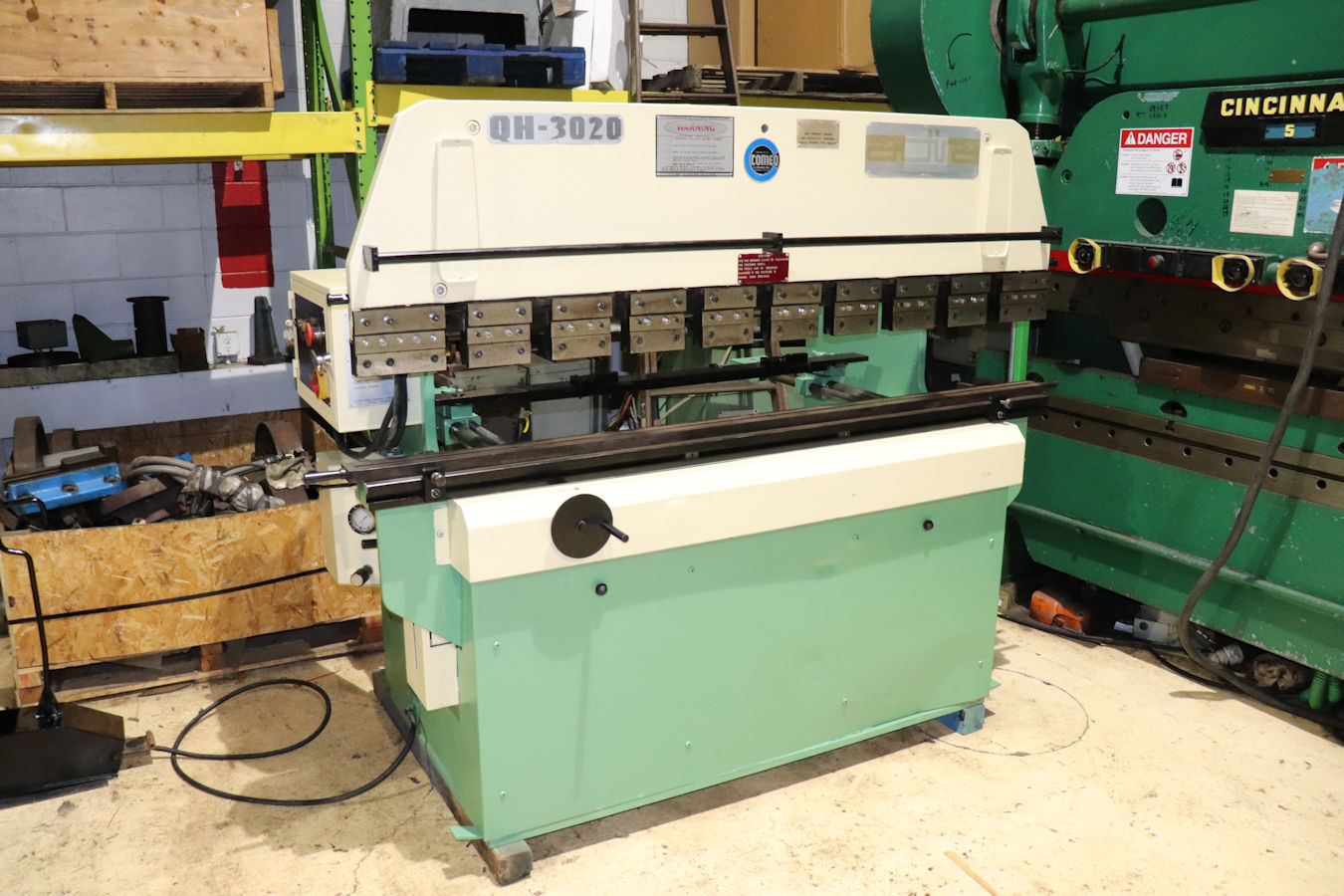 Adira QH-3020 Up Acting Hydraulic Press Brake - 30 Ton x 6' 8.5"