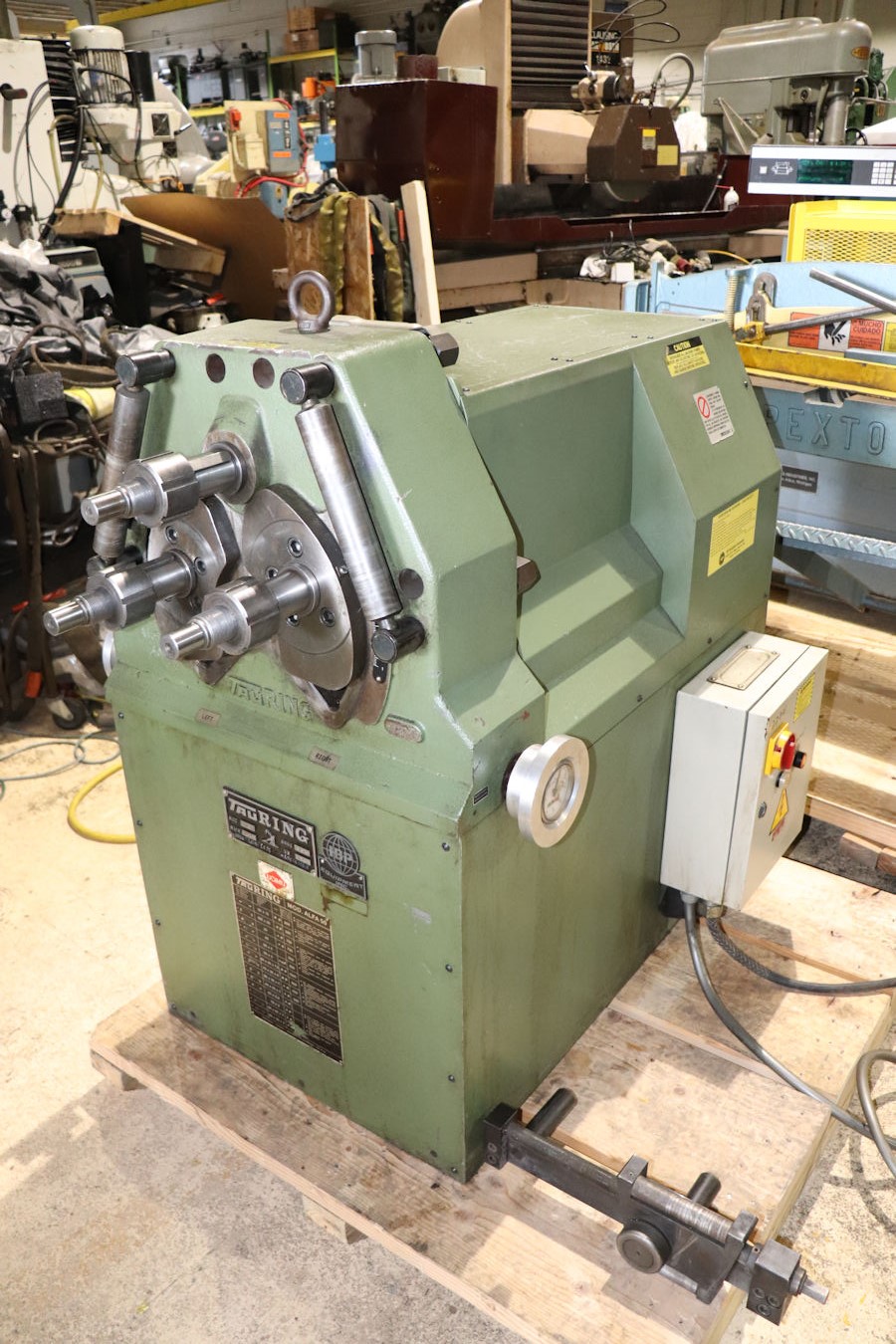 TauRing ALFA 50 H2 Hydraulic Roll Bender