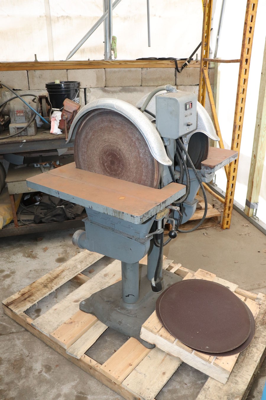 Apex 20" Dual Disc Sander Grinder